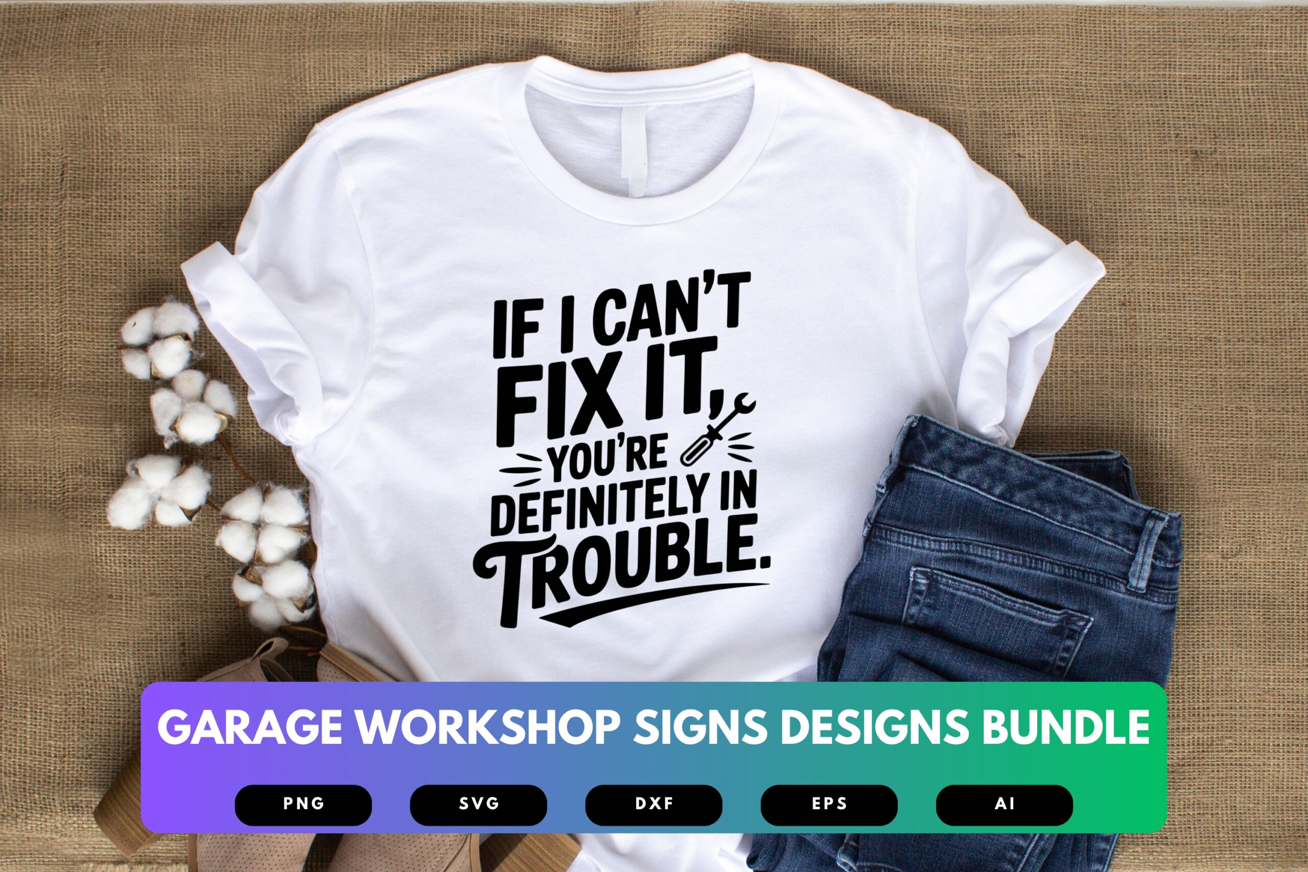 Garage Workshop Signs SVG Bundle | Funny Garage Sign Cut Files for ...