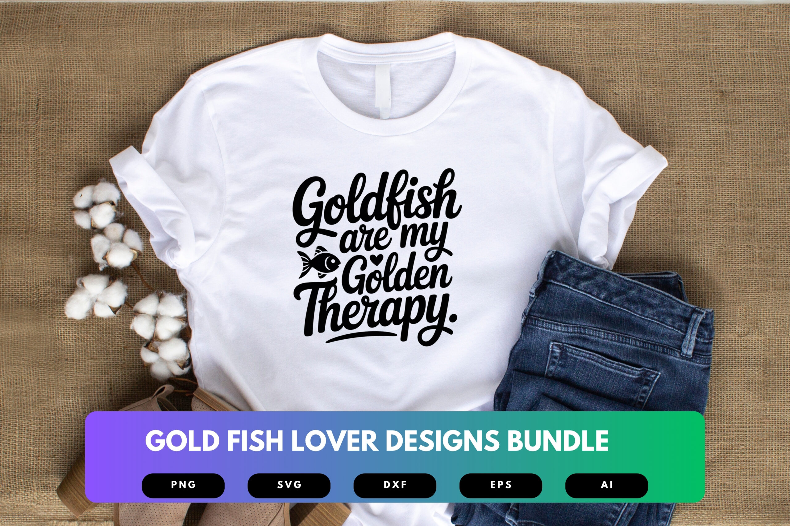 Gold Fish Lover SVG Bundle | Aquarium , Pet Fish Cut Files for Cricut ...