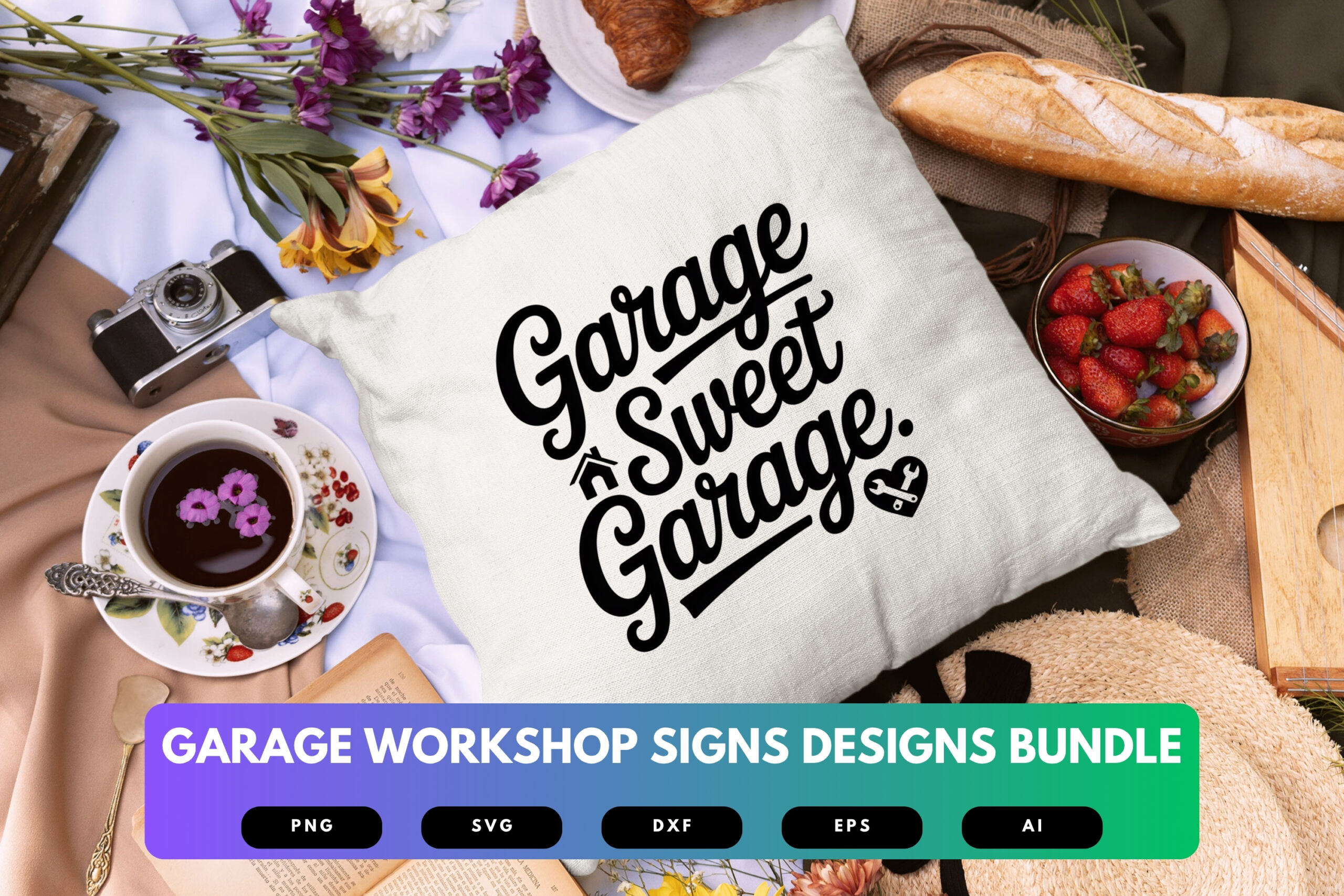 Garage Workshop Signs SVG Bundle | Funny Garage Sign Cut Files for ...